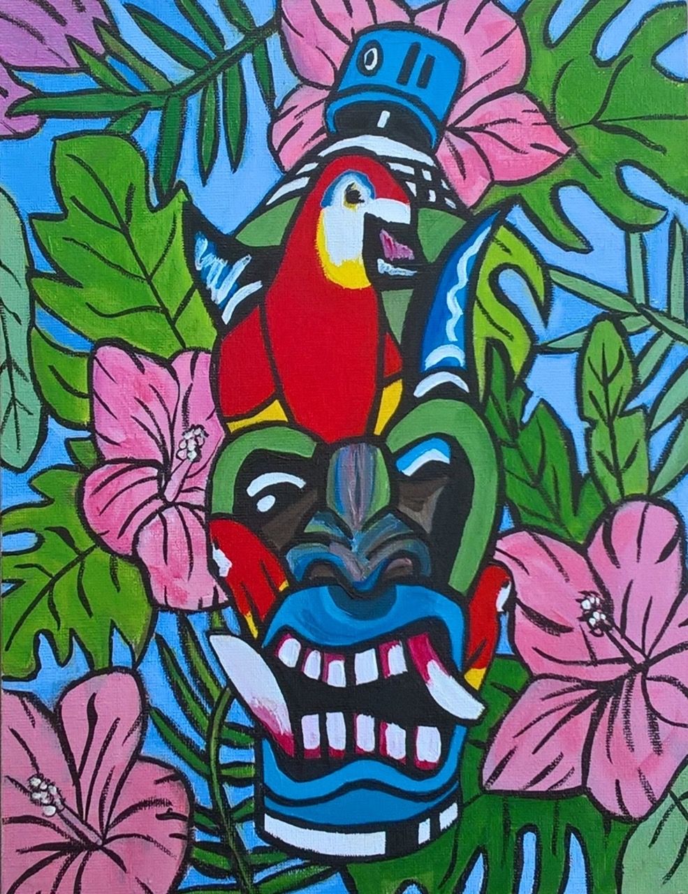 BORUCA PARROT SPRAYCAN | Private Museum